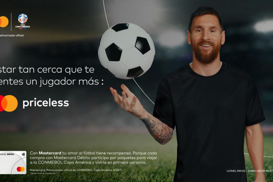 Mastercard y Lionel Messi presentan "Giving Back" para iniciar la ...